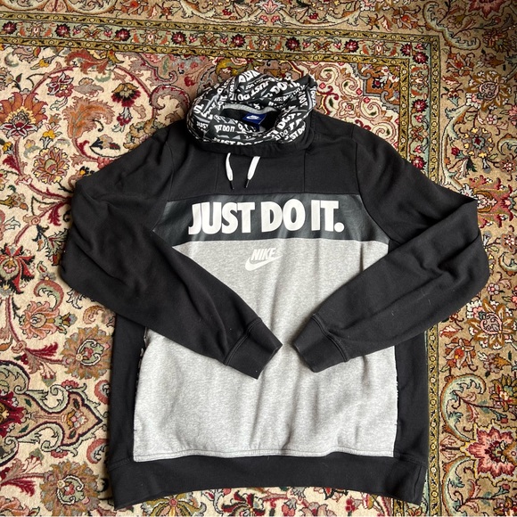 Nike | Tops | Nike Cowl Neck Hoodie | Poshmark